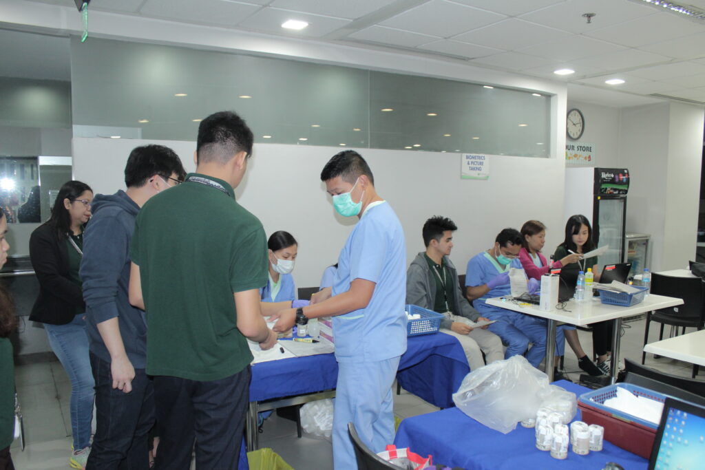 ANNUAL PHYSICAL EXAM AT HI-PRECISION DIANOSTIC, TNA BLDG, SAN JUAN CITY ...